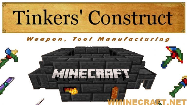 Tinkers Construct Mod 1 16 5 1 12 2 1 11 2 Weapon Build Repair And Customize Tools