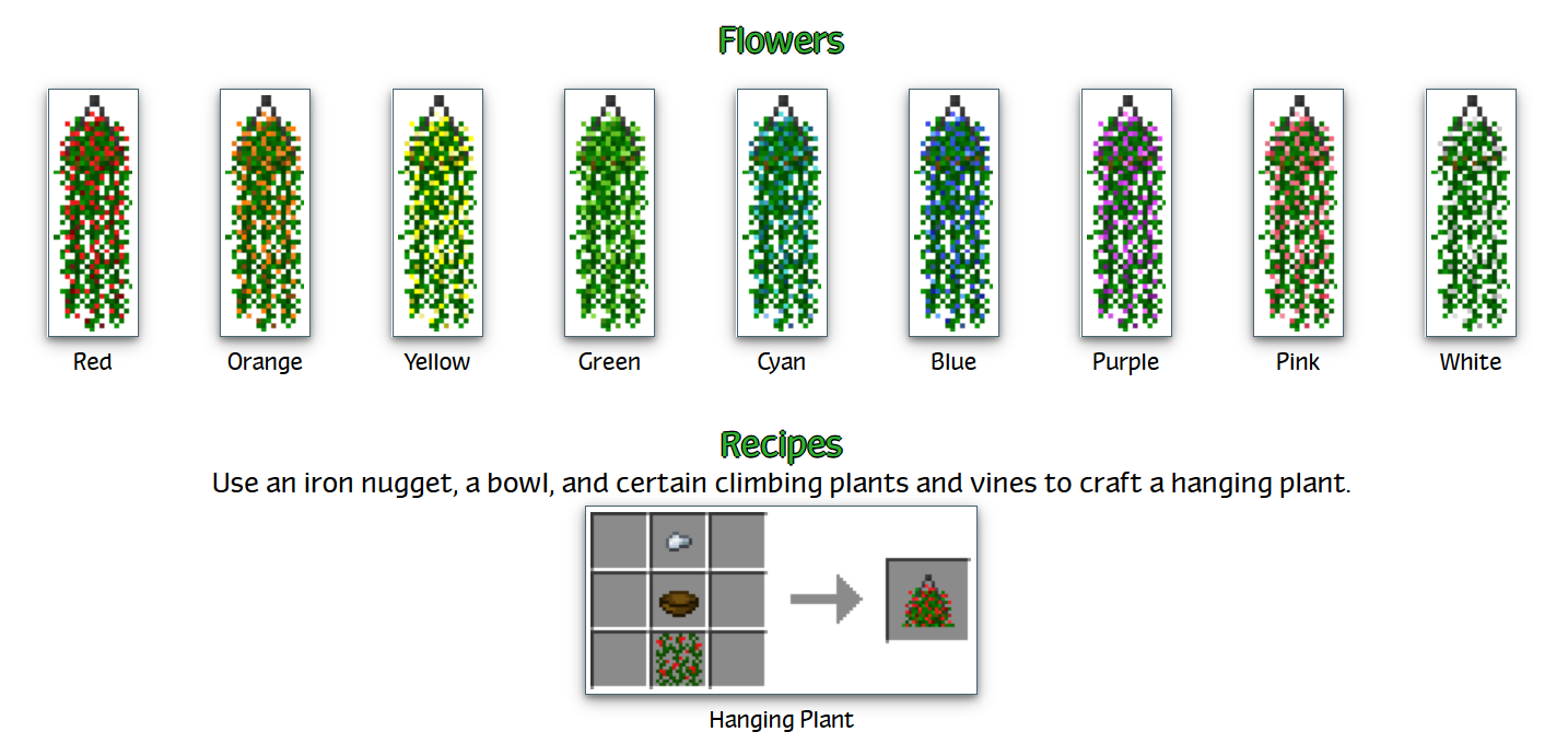 Plant Mega Pack Mod 1.12.2 for Minecraft - Theme of plants - Wminecraft.net