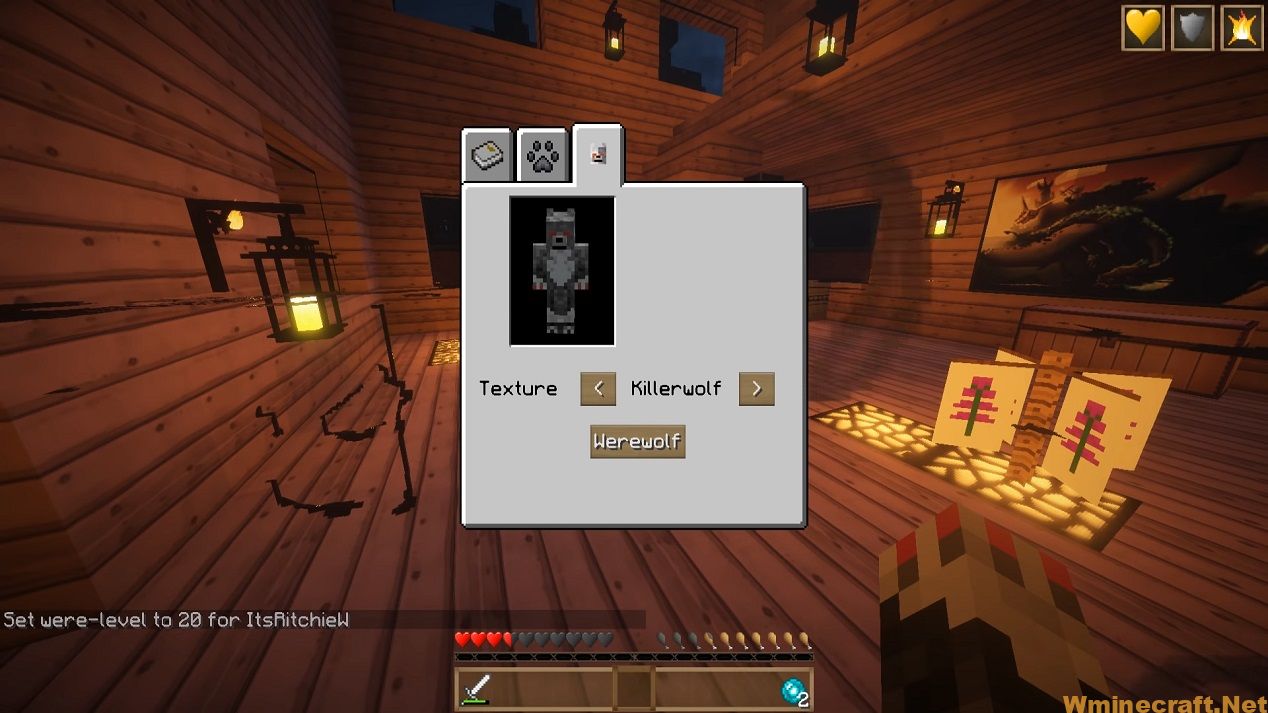 Howling Moon Mod for Minecraft 1.12.2 (Werewolf, Halloween Minecraft ...