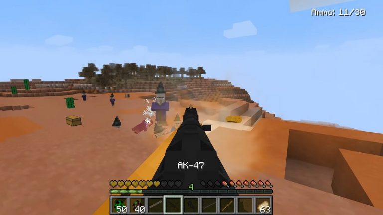 Modern Warfare Mod 1.12.2 - 3D gun model Minecraft - Wminecraft.net