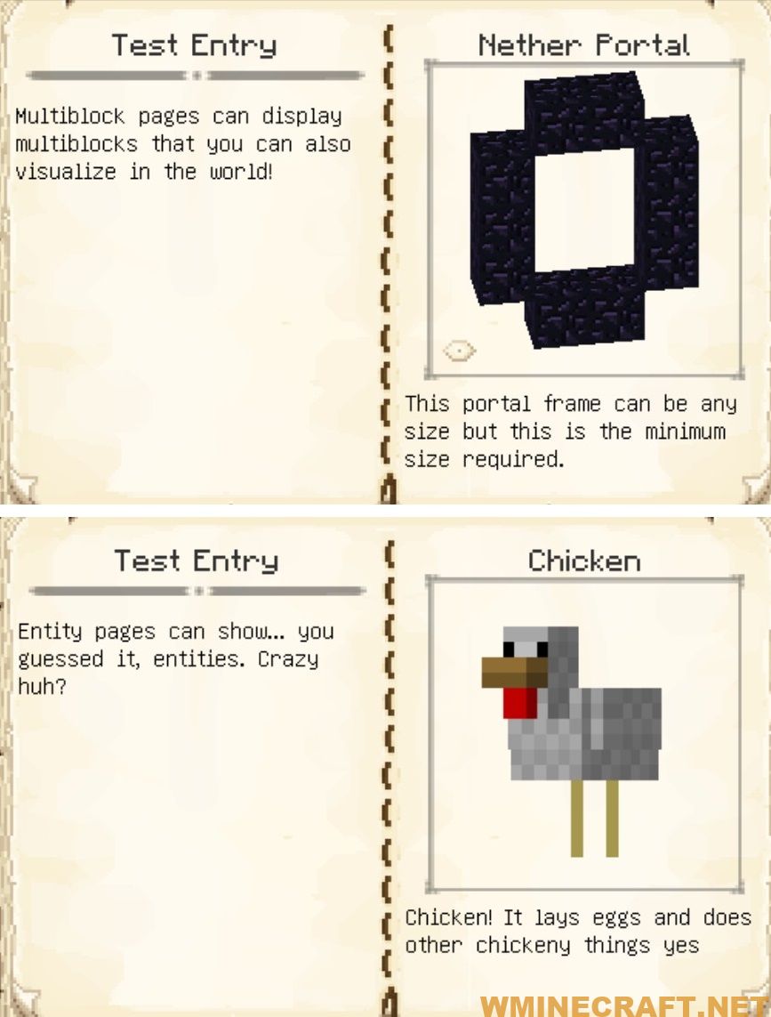 Patchouli Mod 1.16.5-1.15.2 (Documentation for Minecrafter ...