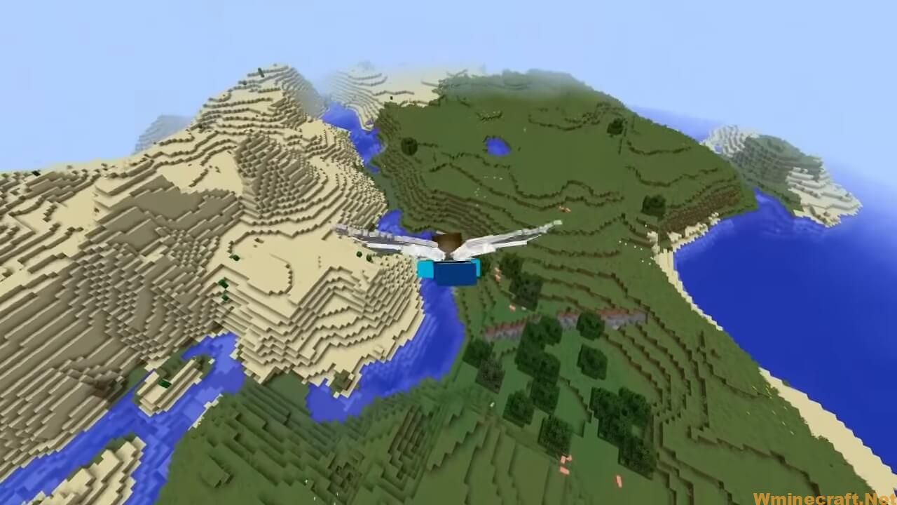 Review Wings Mod for Minecraft 【1.12.2】- Flying in the sky - Wminecraft.net