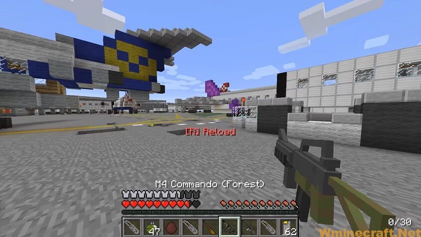 Battlefield Mod for Minecraft - Adds weapons, armor, military Battlefield