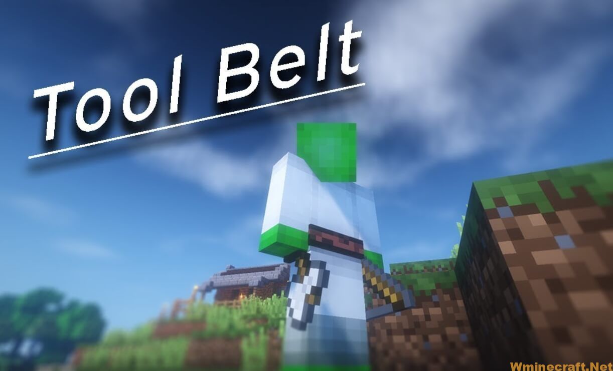 Tool Belt Mod 1.16.5/1.15.2 - Tool Belts' survival tools Minecraft ...