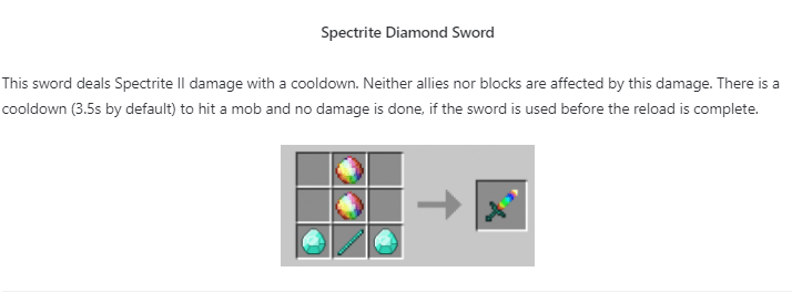 Spectrite Mod [1.12.2] - Wminecraft.net