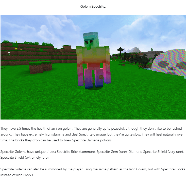 Spectrite Mod [1.12.2] - Wminecraft.net