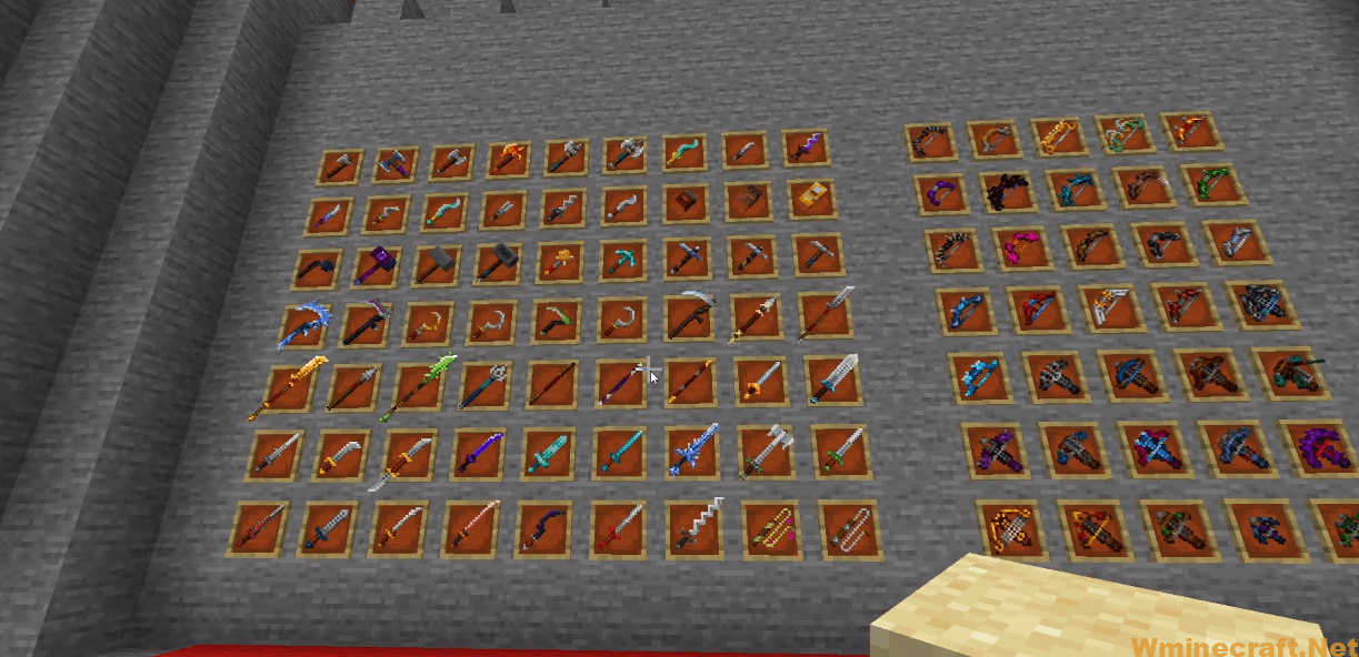 MC Dungeons Weapons Mod [1.15.2 -> 1.16.5] - Wminecraft.net