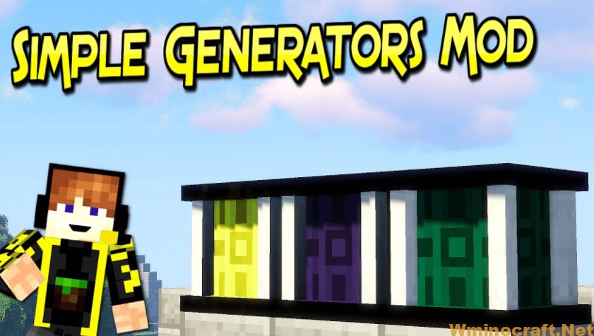 Simple Generators Mod 1.16.5 -> 1.12.2 - Powering the game Minecraft ...