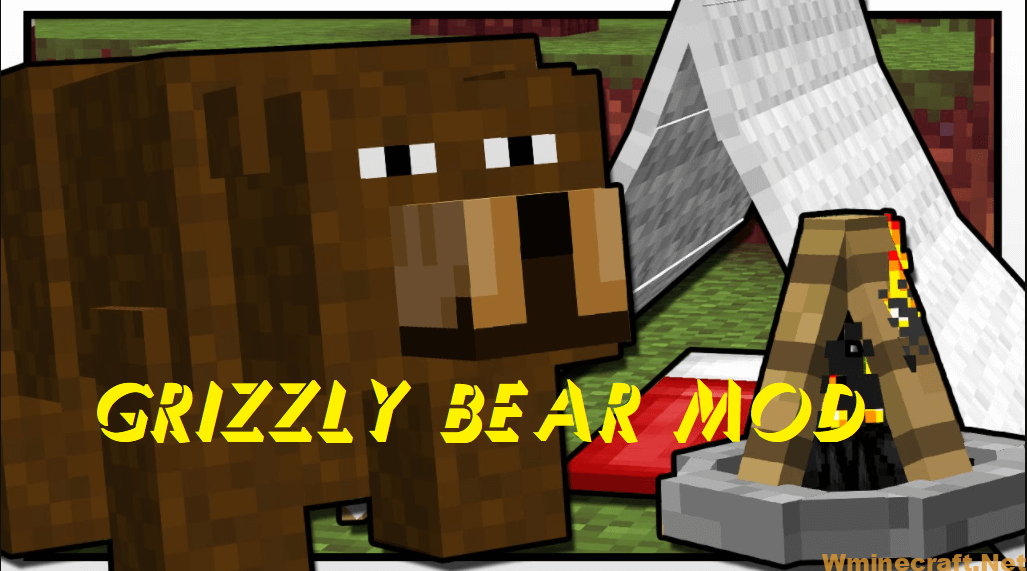 Grizzly bear Mod 1.16.5/1.17 - Wminecraft.net