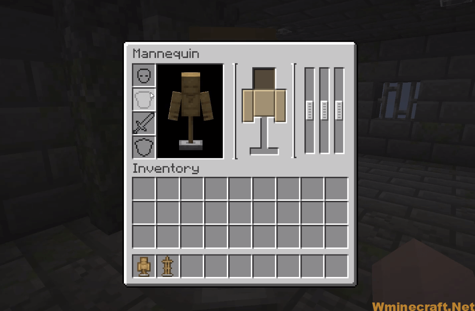 Mannequins Mod 1.17 - Wminecraft.net