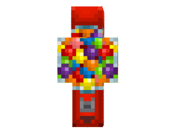 Bubble Gum Ball Skin Minecraft - Wminecraft.net