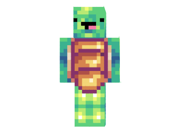 Derp Turtle Minecraft Skin